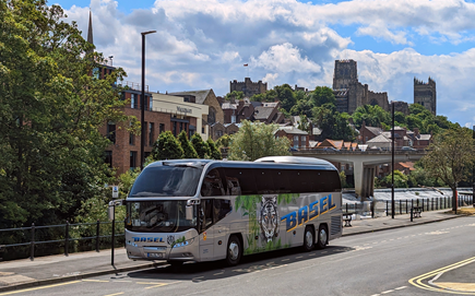 New coach drop-off provision enhances Durham City's group travel ...